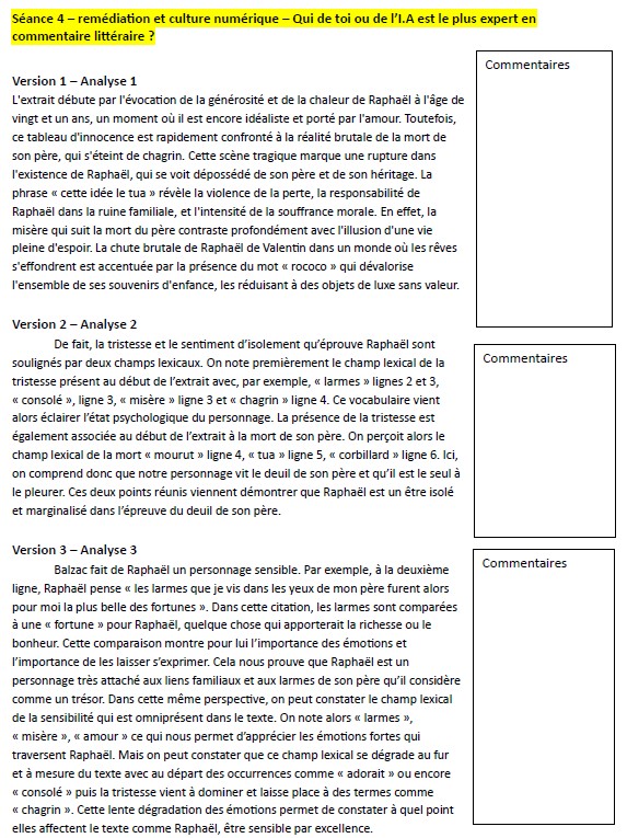 Animer une séance de remédiation en première générale : quand les ...