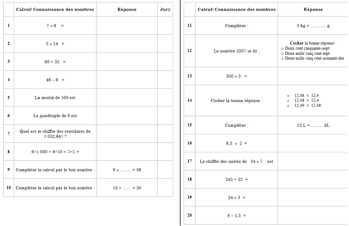 Des rituels en cours de mathématiques - Page 2/6 - Mathématiques ...