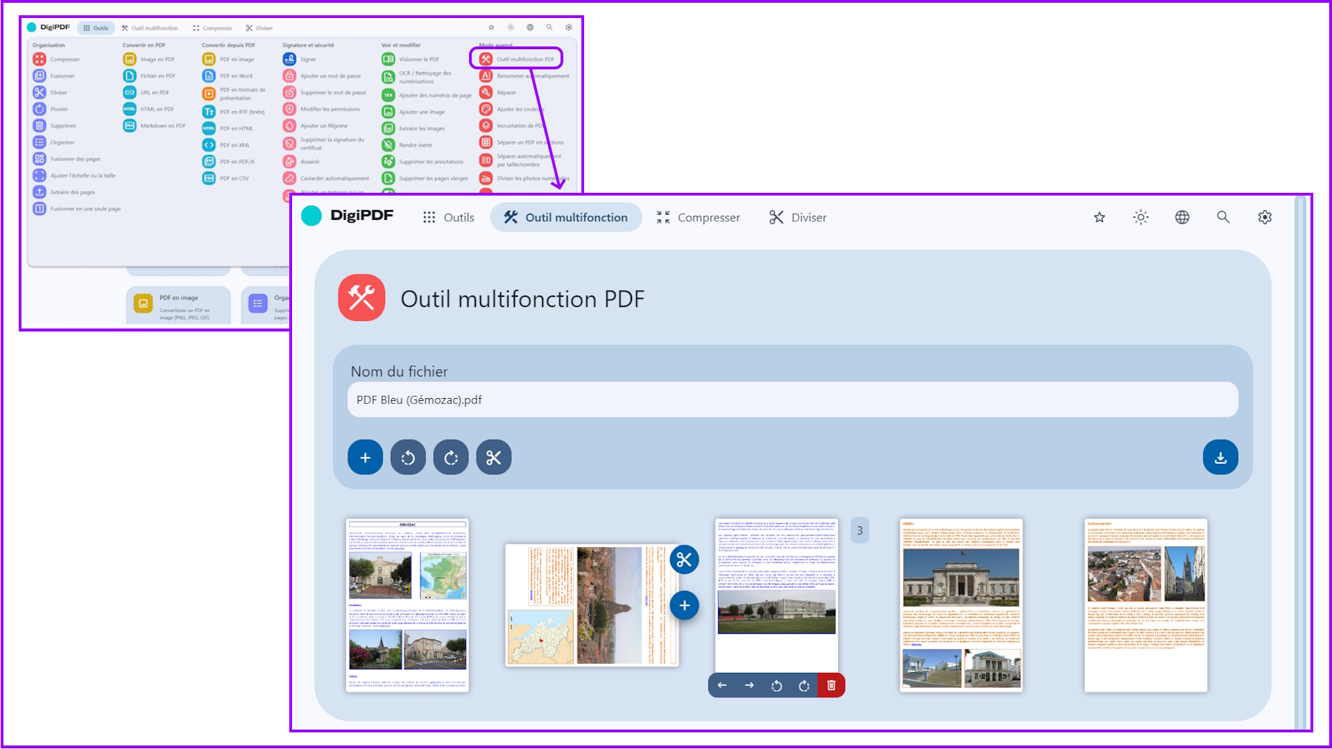 DIGIPDF : gérer et modifier vos PDF en ligne - SRANE - Site de Poitiers ...
