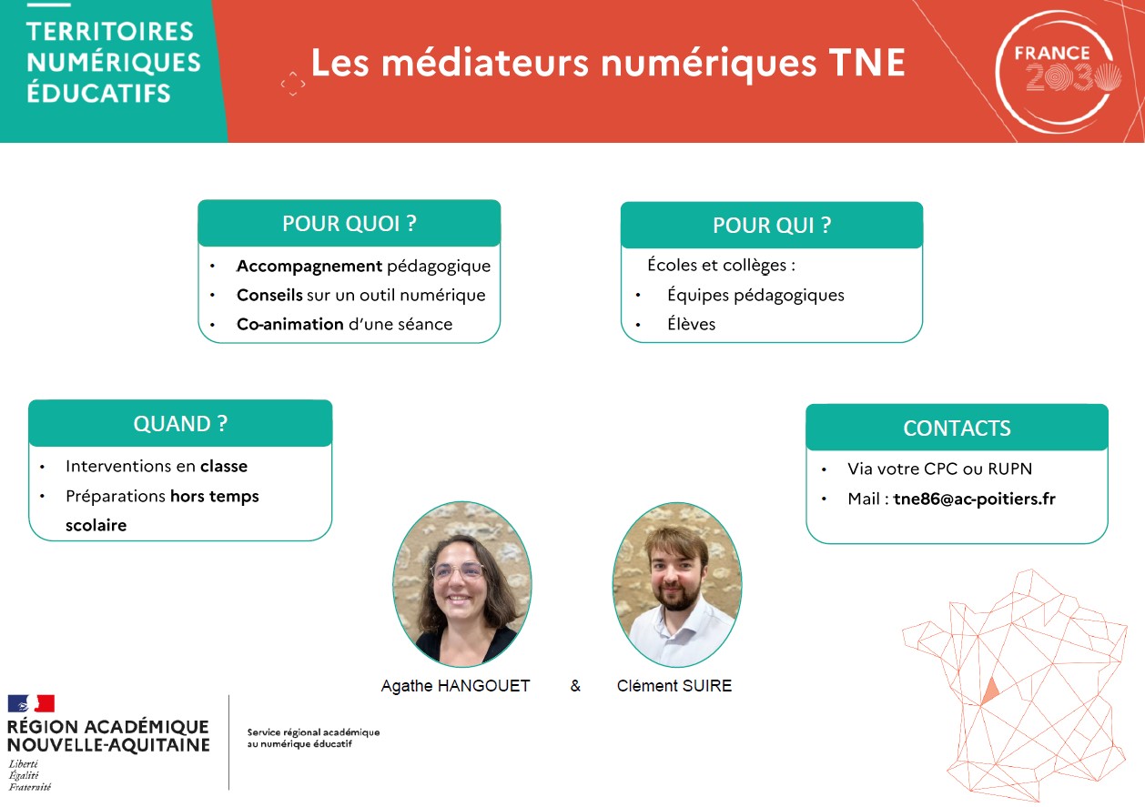 Des médiateurs pour le numérique éducatif (TNE) - SRANE - Site de ...