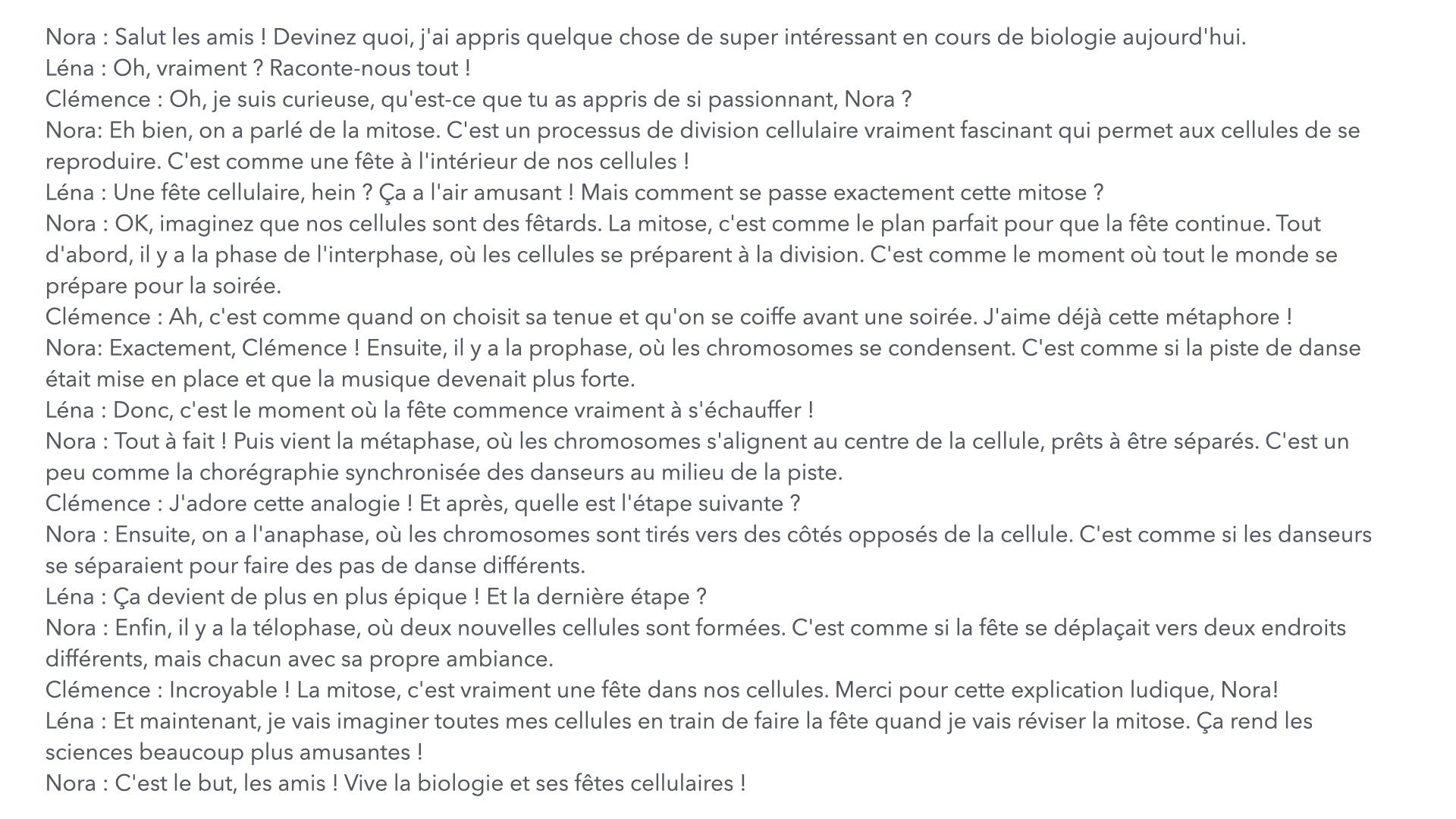 TraAM - Remobiliser des connaissances - Page 3/3 - Sciences de la vie ...