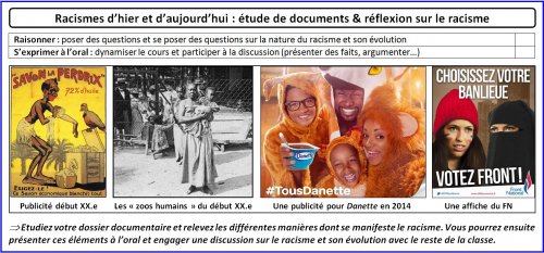 Racisme d'hier et racisme d'aujourd'hui - Débat (chapitre sur les ...